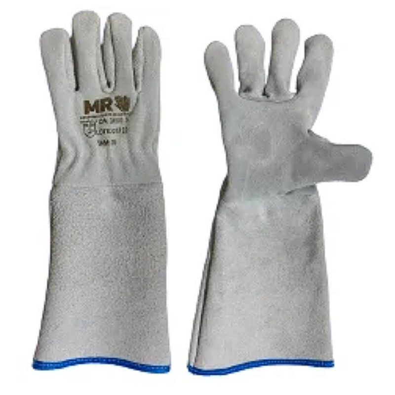 Luva de Raspa Soldador Punho 20 - Ideal EPI - Melhores soluções para a ...