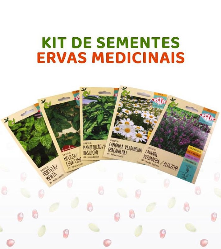 Kit de Sementes com Ervas e Temperos Variadas - Isla - Verde Mania ...