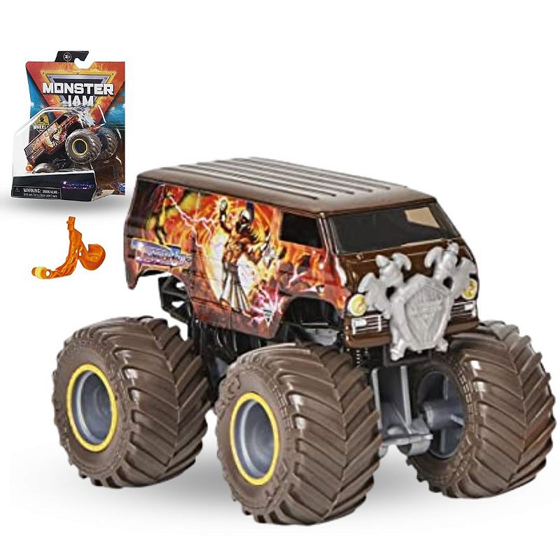 Monster Jam True Metal Thunder Bus - Sunny 1:64 - bebrands oficial