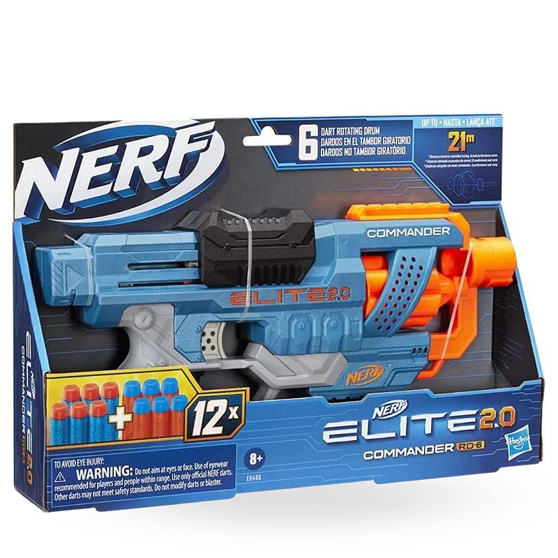 Nerf Elite Commander 2.0 RD-6 - NERF® - bebrands oficial
