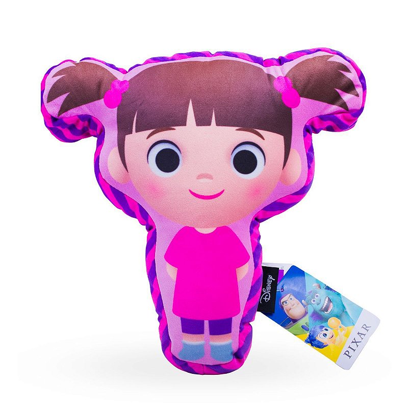 Almofada Veludo 3D Boo - Monstros S.A - Disney | Decoração Encantadora ...