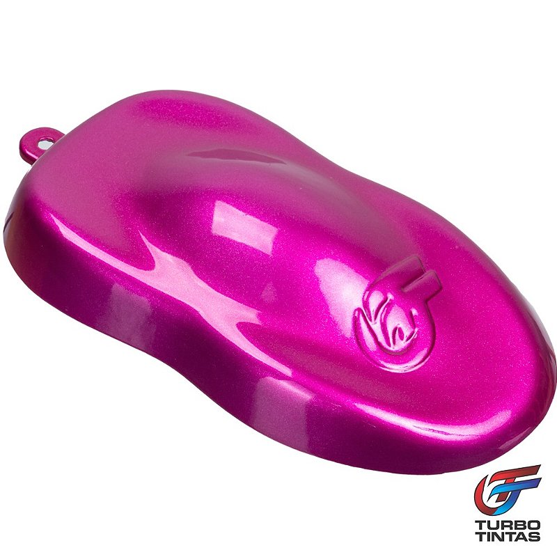 Tinta Rosa Metálico Brilhante Poliéster - TT1025 - Turbo Tintas