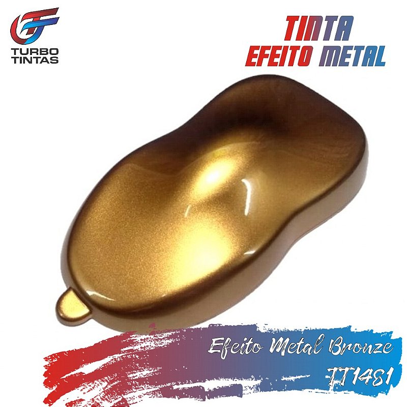 Tinta de Efeito Bronze Poliéster Perolizado - TT1481 - Turbo Tintas