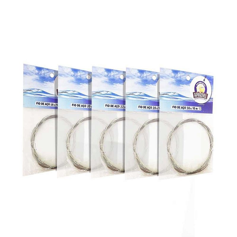 Fio de Aço Rígido com 10 M para Pesca - Compre Pesca