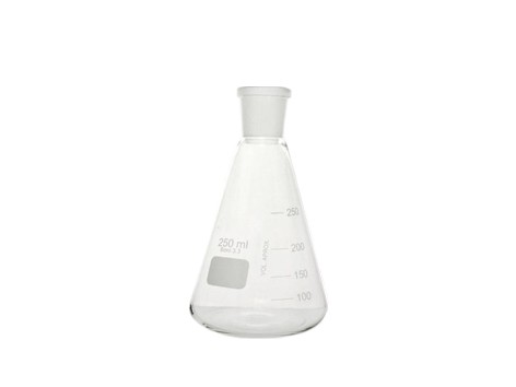 Frasco Erlenmeyer Junta 24/40 - 250ml - Loja do Laboratório