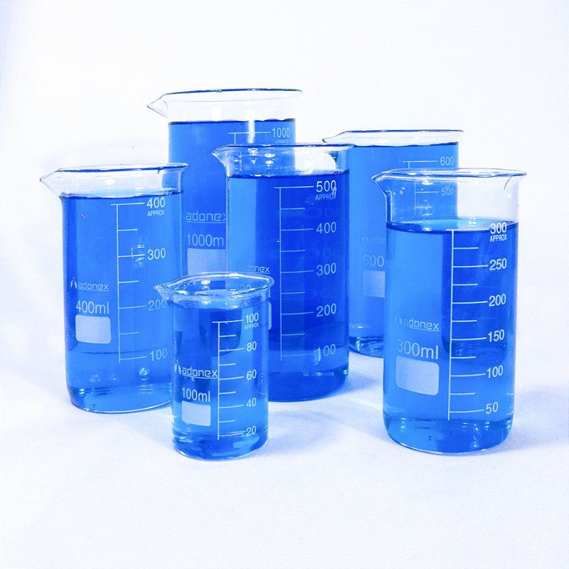 Copo Becker Vidro Borossilicato 3.3 Forma Alta Berzelius Béquer - Loja ...