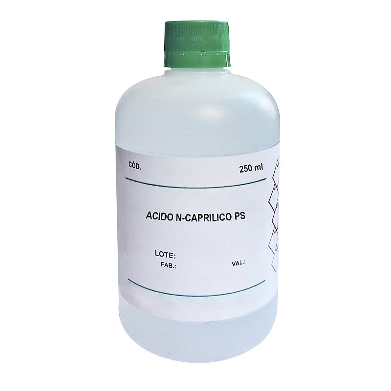 Ácido N-Caproico PS 250 mL - Loja do Laboratório