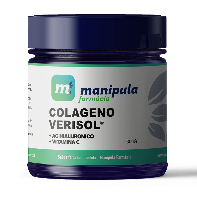 COLAGENO Verisol® + AC HIALURONICO + VIT C 300G - Manipula Farmacia