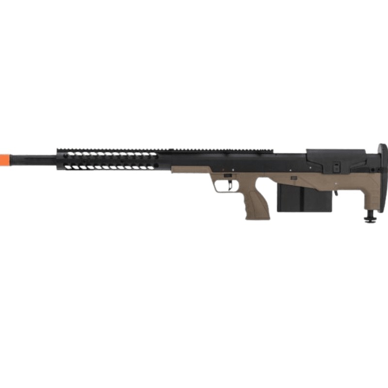 AIRSOFT SILVERBACK / DESERT TECH SPRING SNIPER HTI BOLT ACTION BULLPUP ...