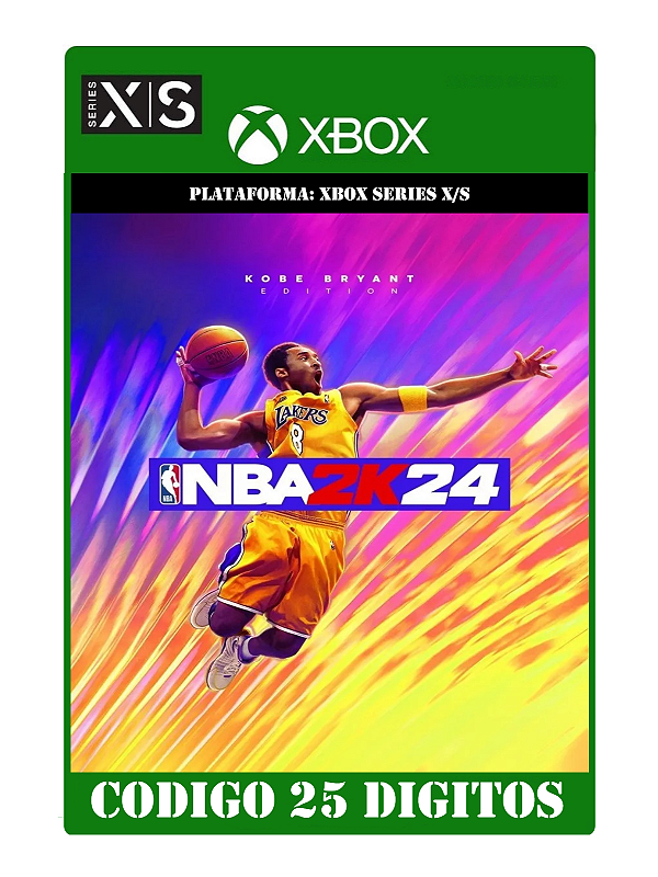 NBA 2K24 para Xbox Séries X|S (Código 25 Dígitos) Mídia Digital ...