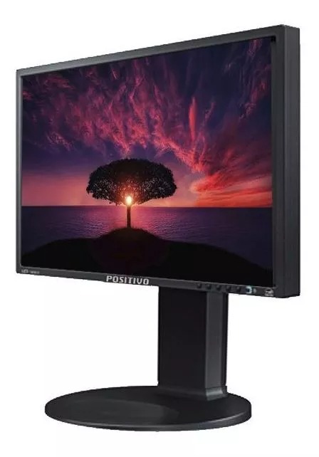 MONITOR LED 18,5 POLEGADAS POSITIVO 19EB13P COM BASE AJUSTAVEL - Speed ...