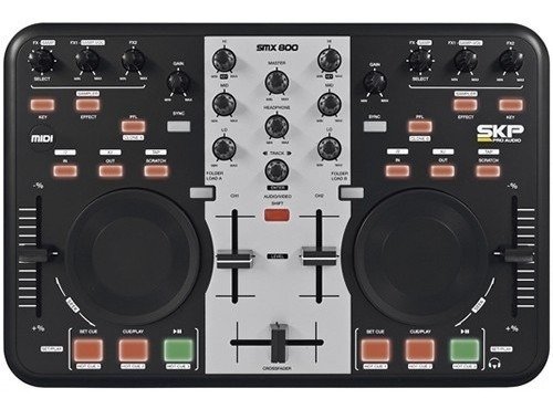 Controlador Midi Com Virtual Dj Multi-efeitos Smx-800 Skp Com 10% OFF na Maior Loja de ...