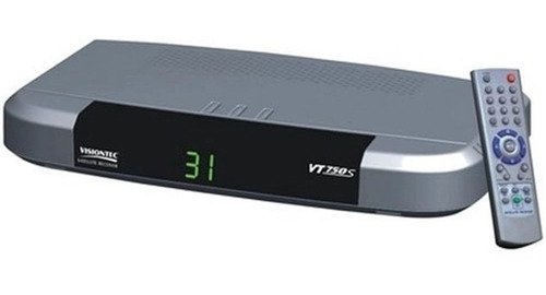 Receptor Para Antena Parabólica Vt-750s Visiontec Com 10% OFF na Maior ...