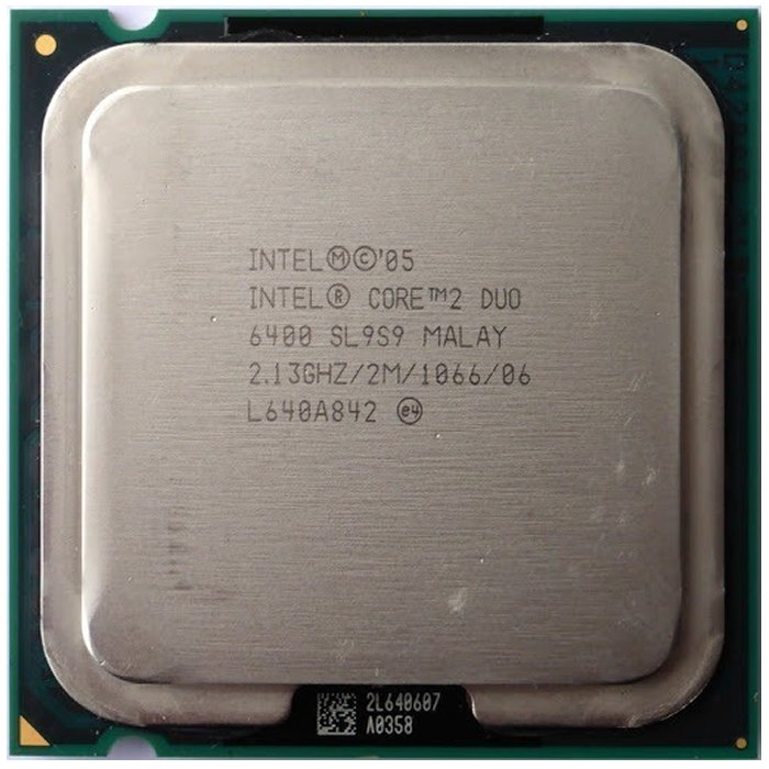 Processador Core 2 Duo Intel E6400 2.1 Ghz Dual-core Cpu Oem Com 10% ...