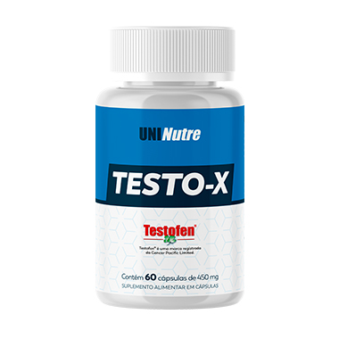 Testo-X | Potência e cuidados com a saúde masculina - Uninutre