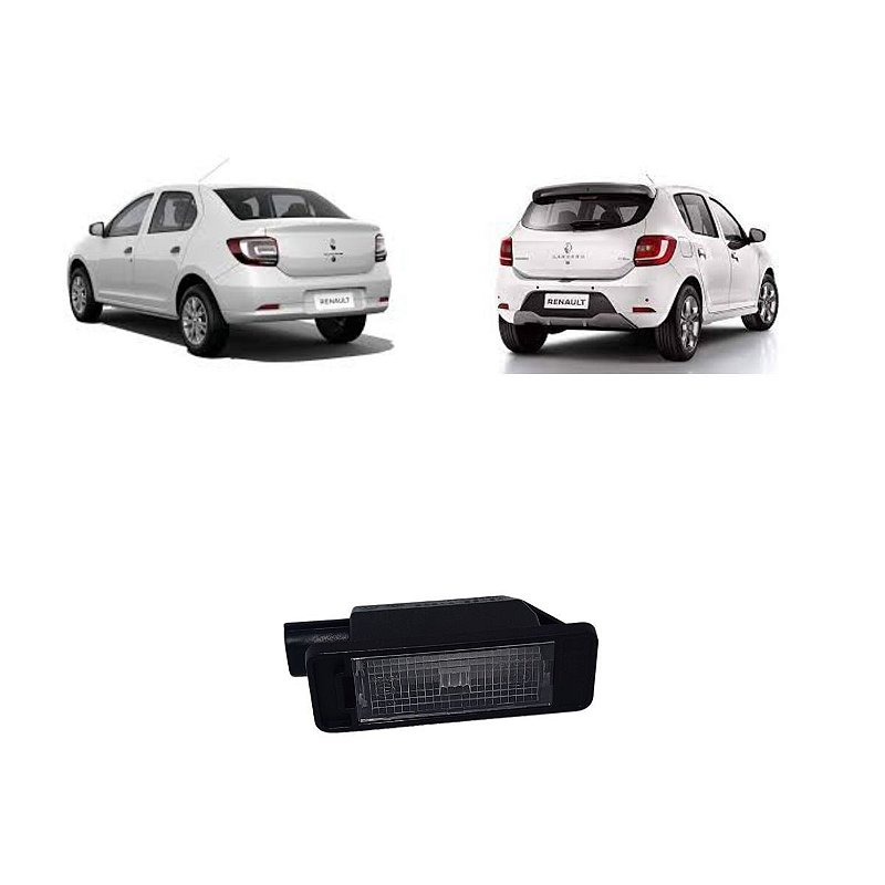 Lanterna de Placa Sandeiro Logan 2014 /2018 - Fegus Auto Parts - Os ...