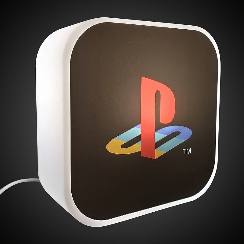 LUMINÁRIA PLAYSTATION BOX HERITAGE - DS Games Atibaia