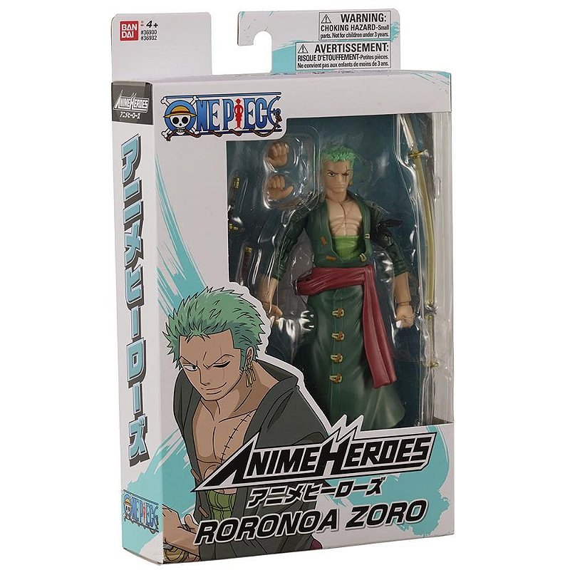 RORONOA ZORO ANIME HEROES - ONE PIECE - DS Games Atibaia