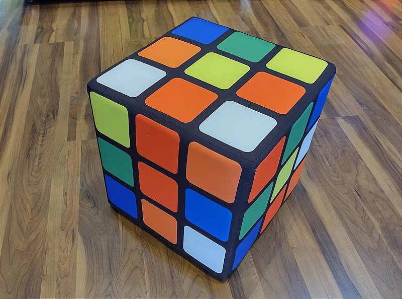 PUFF TEMÁTICO - CUBO MÁGICO - DS Games Atibaia