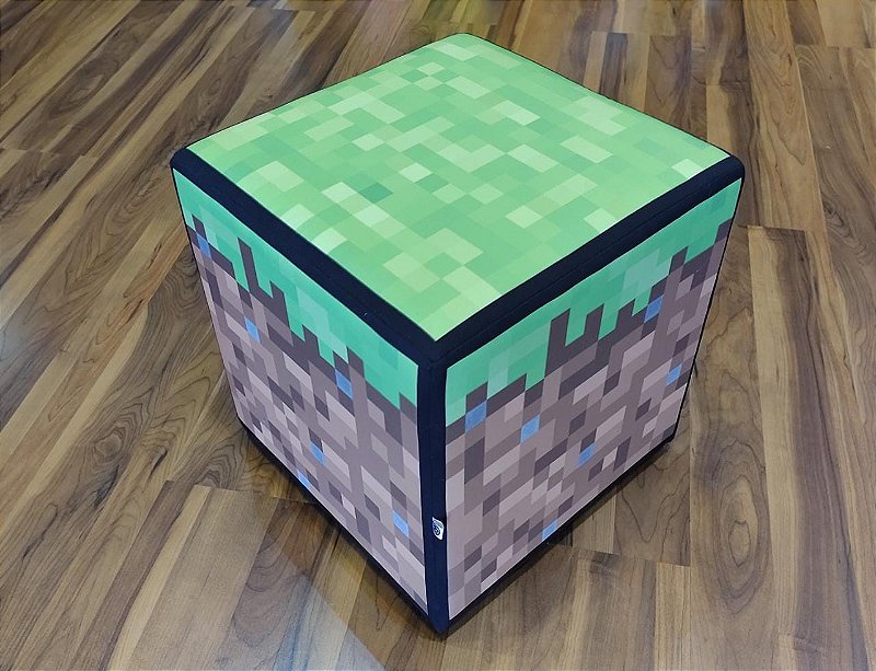 PUFF TEMÁTICO - MINECRAFT - DS Games Atibaia