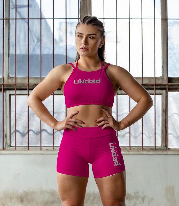 Shorts Cindy Rosa Pink - Triple Under Varejo