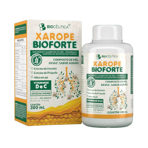 Xarope Bioforte - 300mL - WCR Cosméticos & Perfumária - Saúde e Beleza