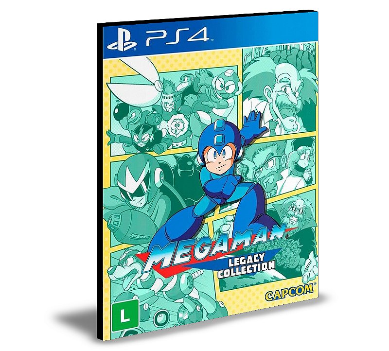 Mega Man Legacy Collection PS4 e PS5 Midia Digital - Rafa Gamer