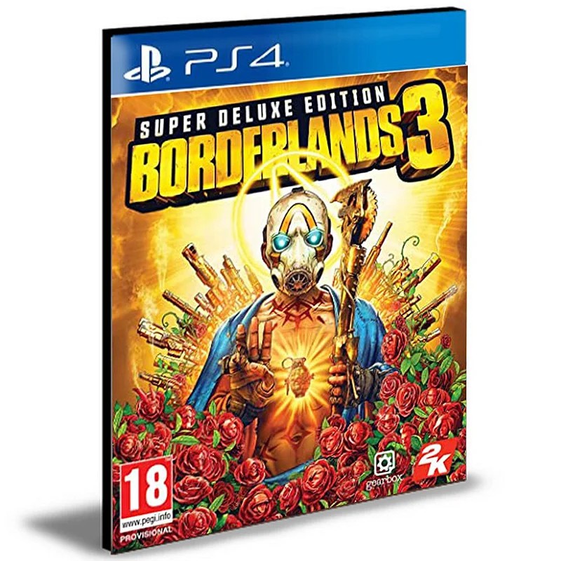 Borderlands 3 - Edição Super Deluxe Ps4 e Ps5 Mídia Digital Português ...