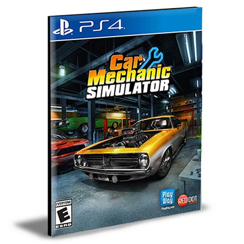 Car Mechanic Simulator Ps4 e Ps5 Mídia Digital - Rafa Gamer