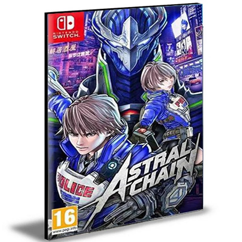 ASTRAL CHAIN Nintendo Switch Mídia Digital - Rafa Gamer