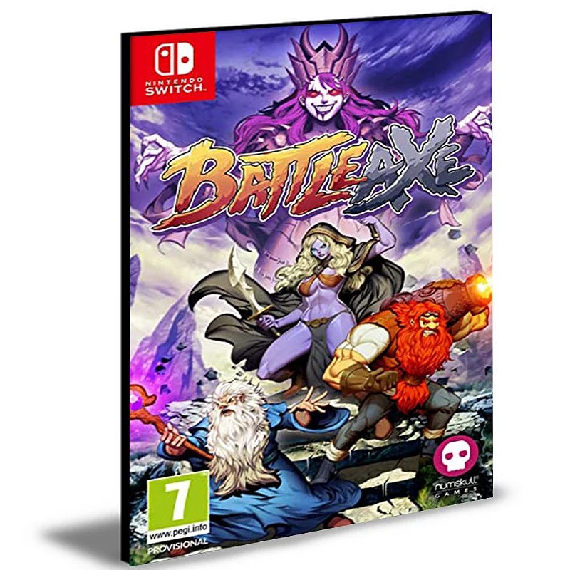 Battle Axe Nintendo Switch Mídia Digital - Rafa Gamer