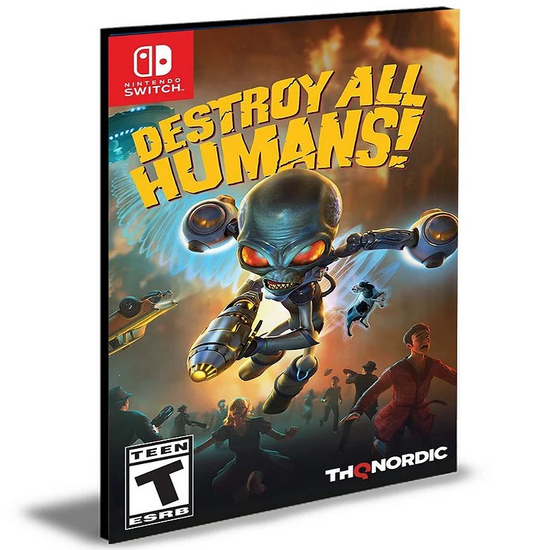Destroy All Humans! Nintendo Switch MÍDIA DIGITAL - Rafa Gamer