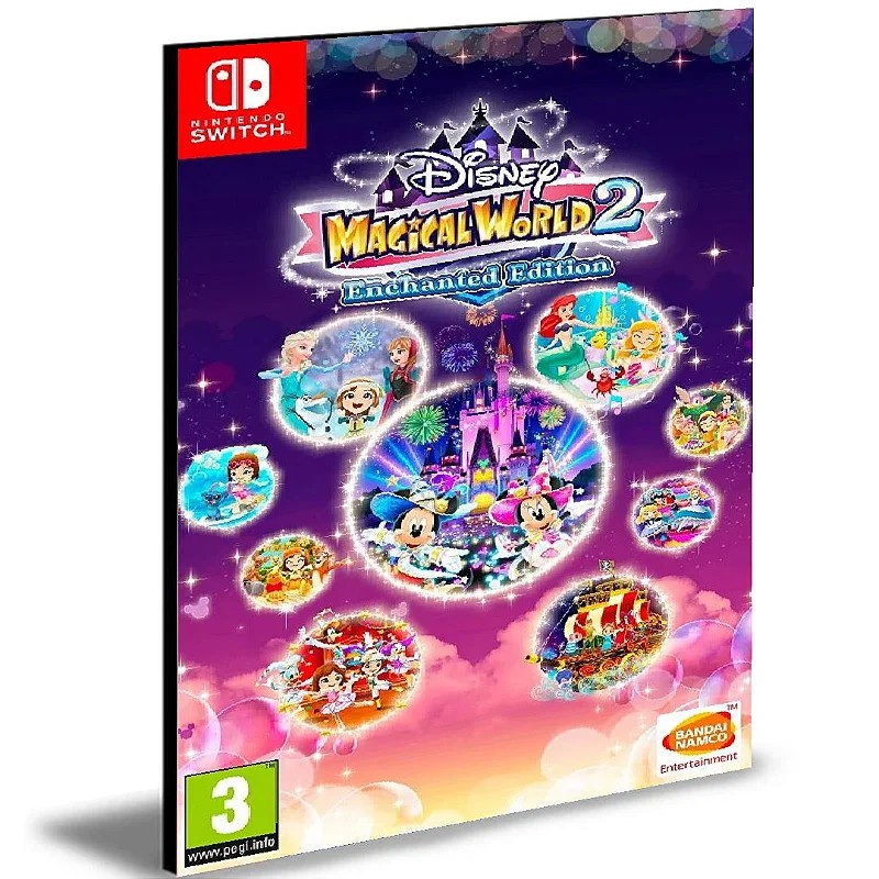 Disney Magical World 2 Enchanted Edition Nintendo Switch Mídia Digital ...