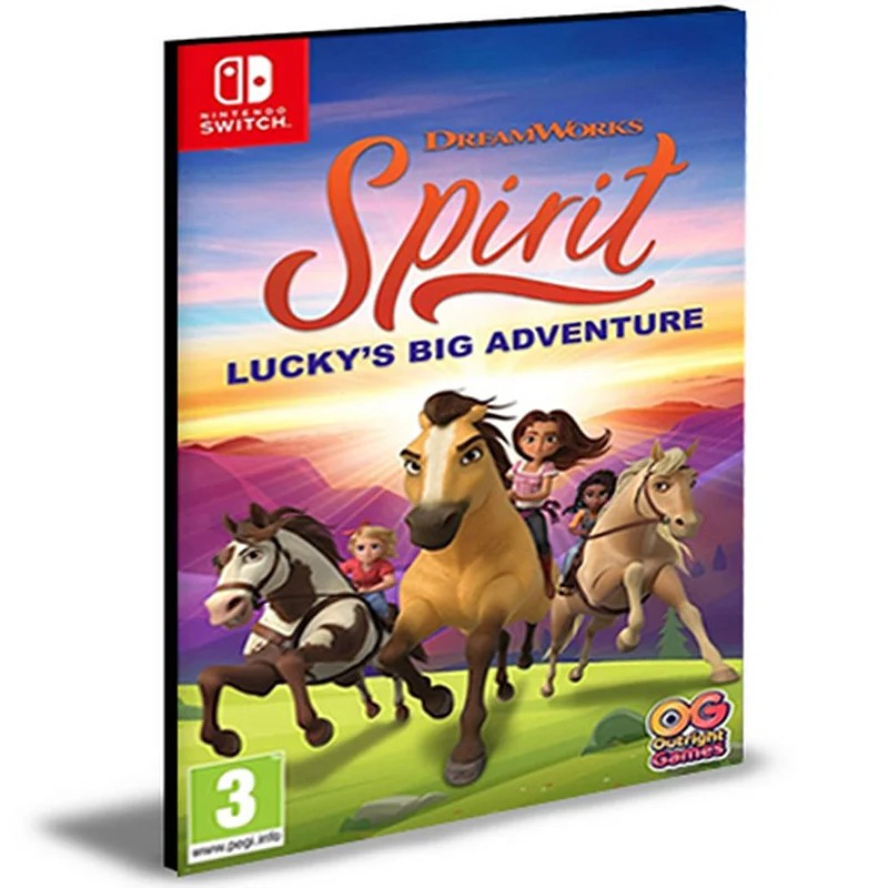 DreamWorks Spirit Lucky’s Big Adventure Nintendo Switch Mídia Digital ...