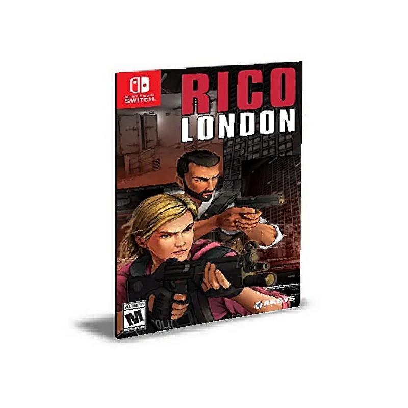 RICO London Nintendo Switch Mídia Digital - Rafa Gamer