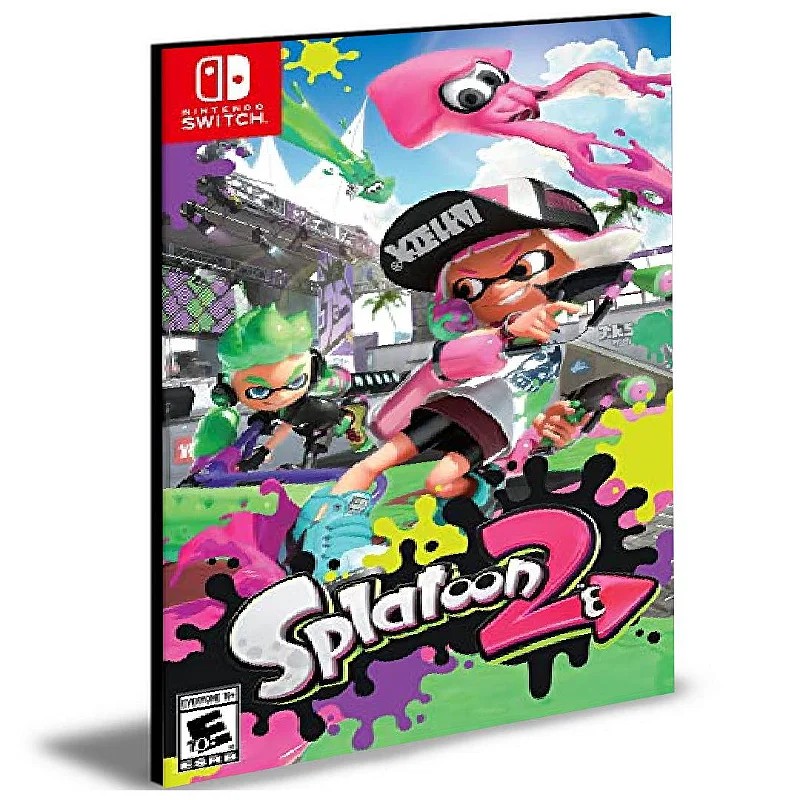 Splatoon 2 Nintendo Switch Mídia Digital - Rafa Gamer