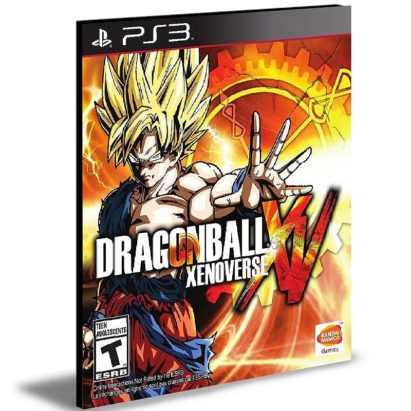DRAGON BALL XENOVERSE PS3 MÍDIA DIGITAL - Rafa Gamer