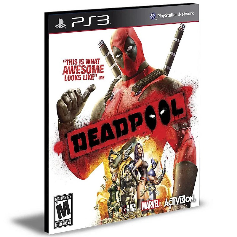 Deadpool Ps3 Mídia Digital - Rafa Gamer