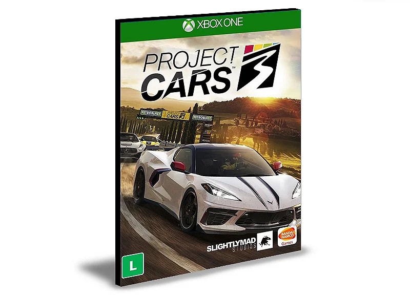 Project CARS 3 Xbox One e Xbox Series X|S MÍDIA DIGITAL - Rafa Gamer