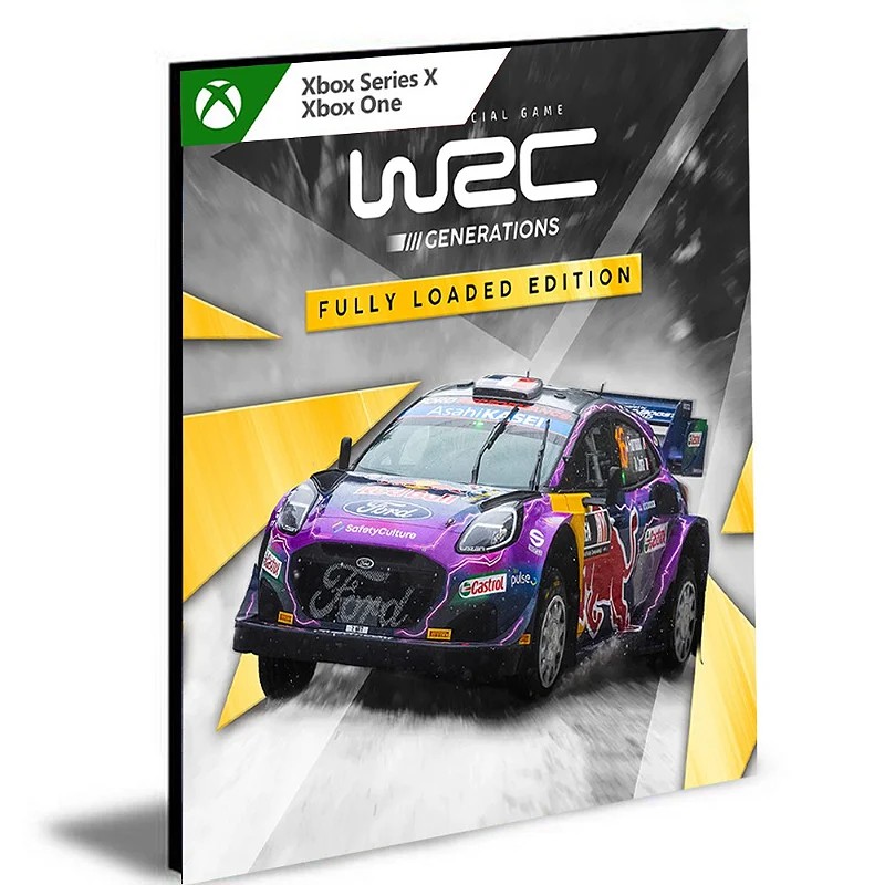 WRC Generations - Fully Loaded Edition Xbox One e Xbox Series X|S Mídia ...