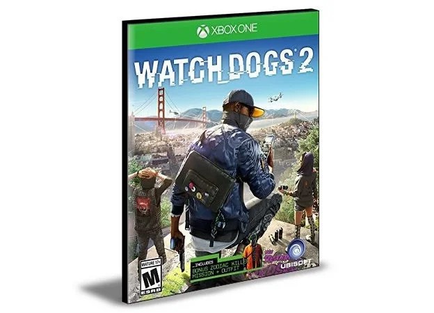 Watch Dogs 2 Português Xbox One e Xbox Series X|S Mídia Digital - Rafa ...