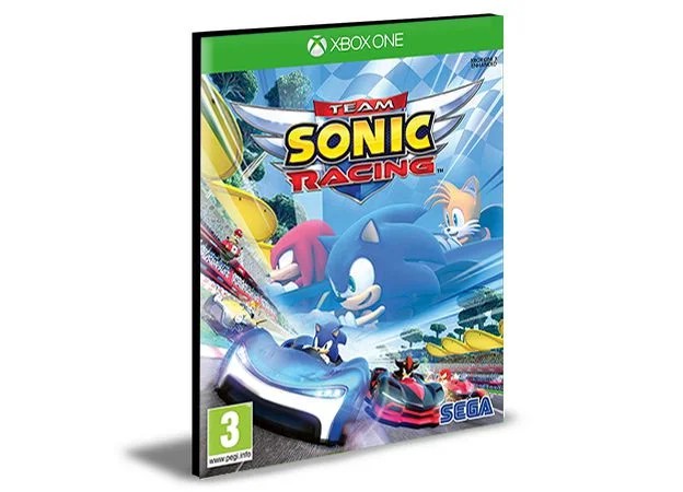 Team Sonic Racing Xbox One MÍDIA DIGITAL - Rafa Gamer