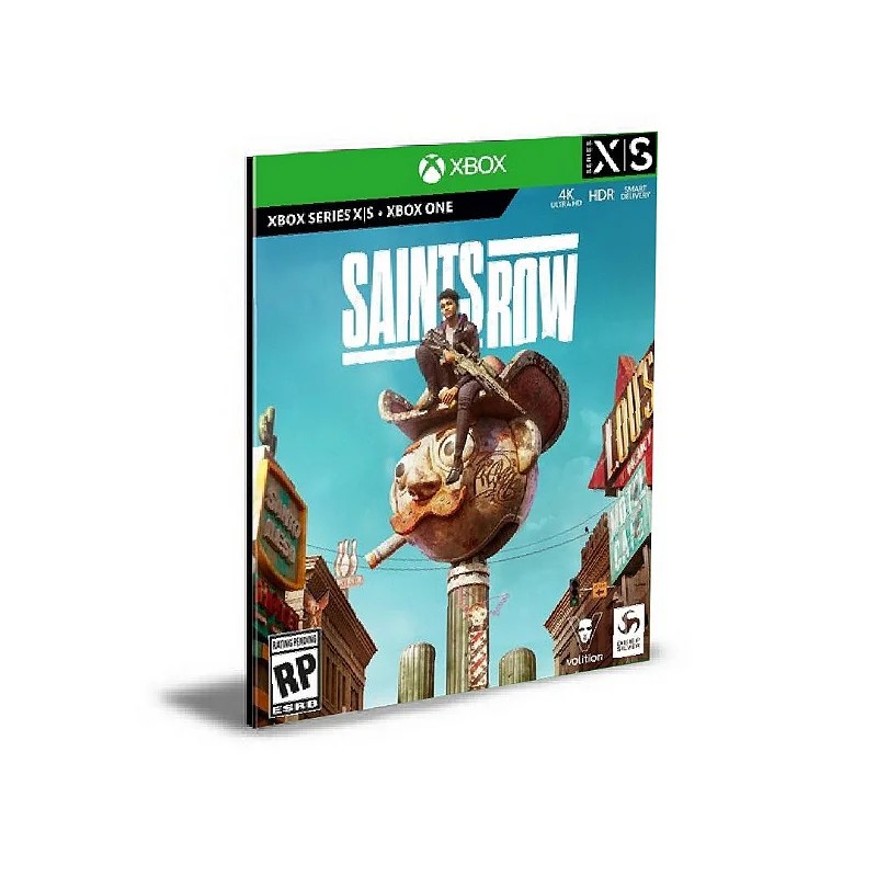 Saints Row Xbox Series X|S Mídia Digital - Rafa Gamer