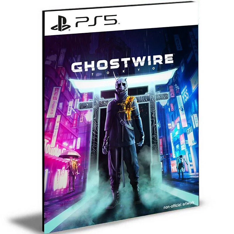 Ghostwire Tokyo PS5 Mídia Digital - Rafa Gamer