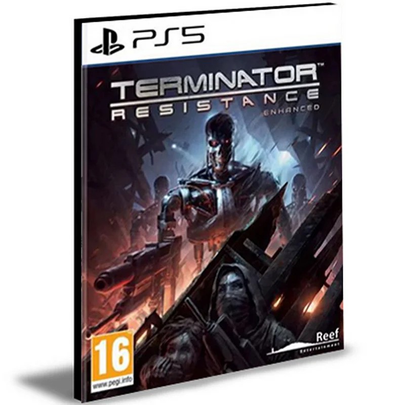 Terminator Resistance Enhanced Ps5 Mídia Digital - Rafa Gamer