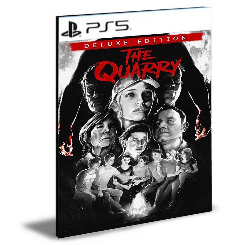The Quarry Deluxe Edition Português PS5 Mídia Digital - Rafa Gamer