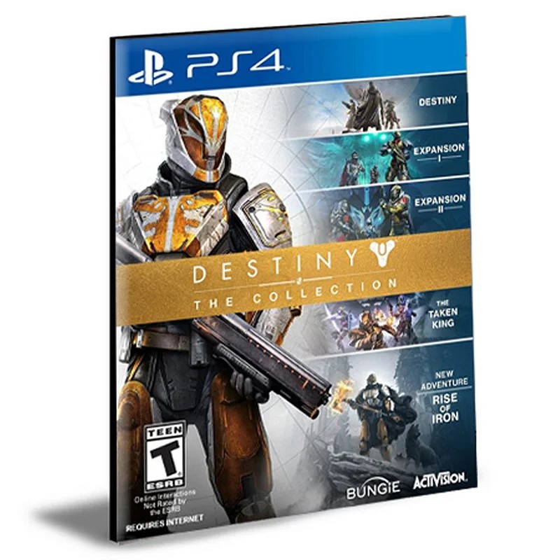 DESTINY THE COLLECTION PORTUGUÊS PS4 e PS5 MÍDIA DIGITAL - Rafa Gamer