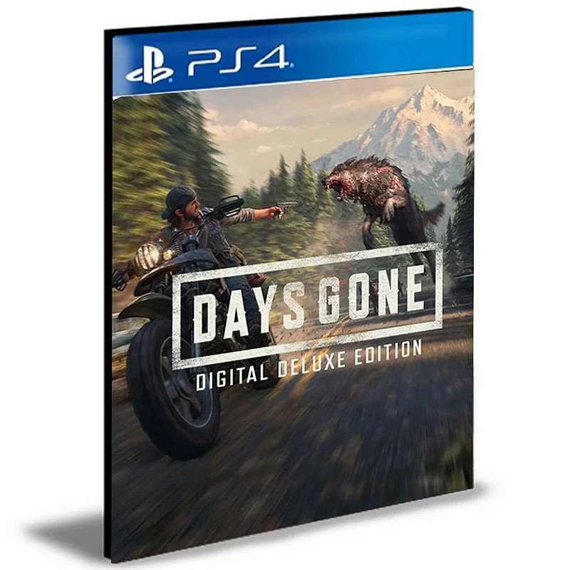 Days Gone Digital Deluxe Edition PS4 e Ps5 Midia Digital Rafa Gamer