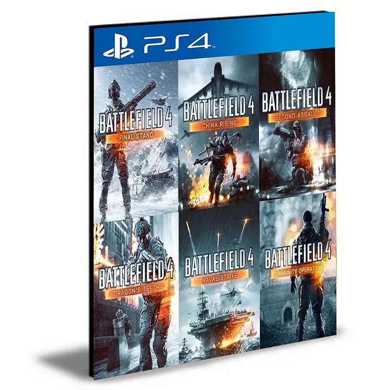 Dlcs Battlefield 4 Premium Ps4 Mídia Digital - Rafa Gamer