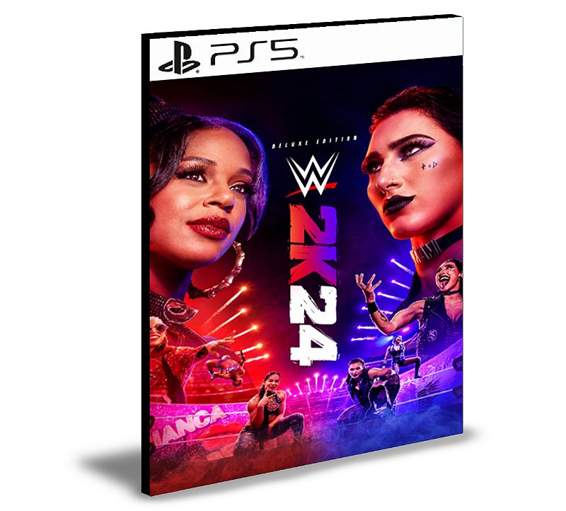 WWE 2K24 Edição Deluxe PS5 Mídia Digital - Rafa Gamer